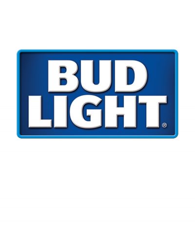 Bud Light Retro Logo Metal Sign - The Beer Gear Store