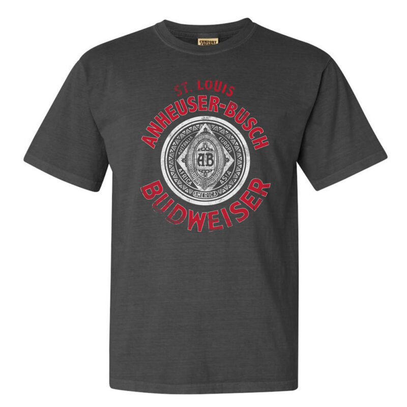 BUDWEISER DISTRESSED T-SHIRT - The Beer Gear Store