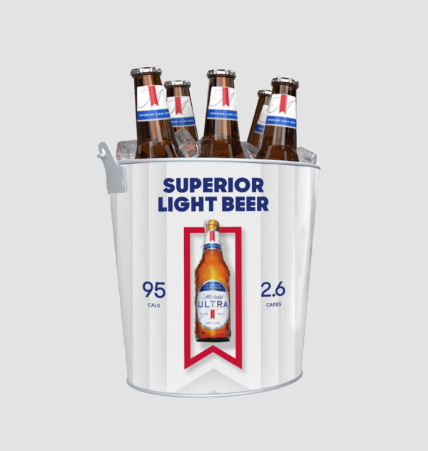 Michelob Ultra Iconic Bucket with Handle - The Beer Gear Store