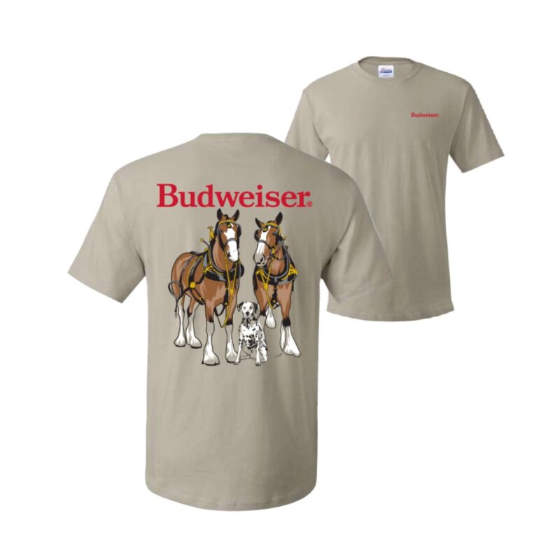 Budweiser Clydesdale Pet Collection T-shirt - The Beer Gear Store